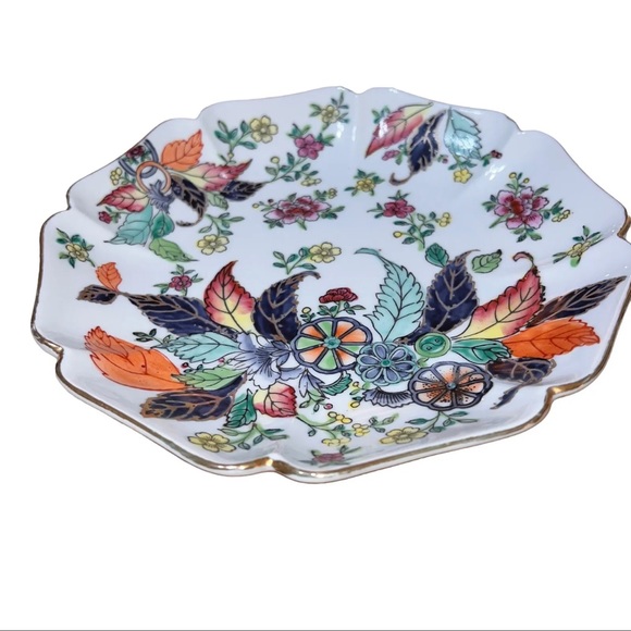 Art | 2th Century Antique Japanese Hand Painted Afc Plate Scalloped ...